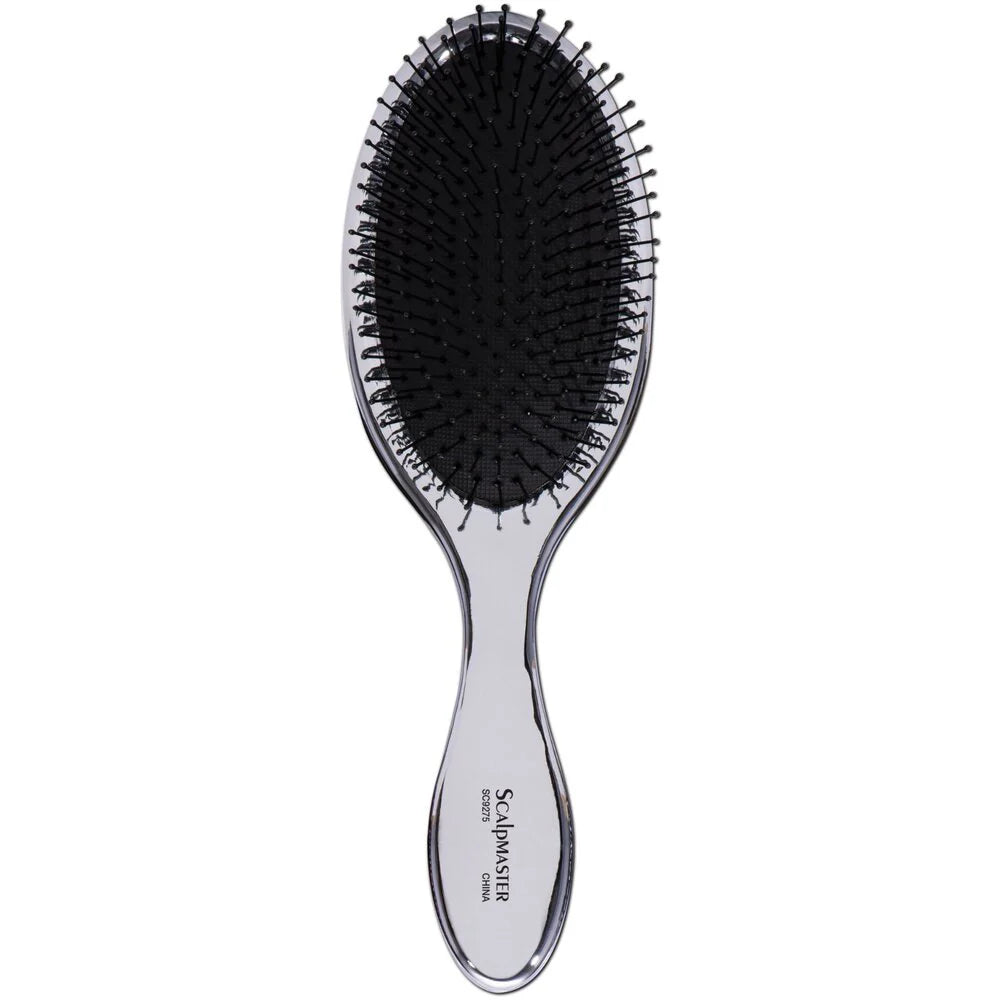 Burmax Scalp Master Metallic Detangling Brush – Danbury Beauty