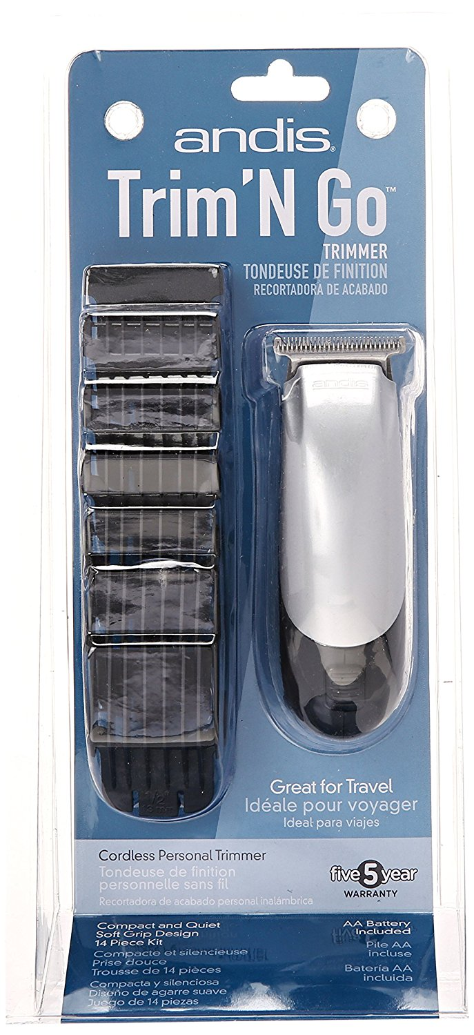Andis Professional Trim 'N Go Trimmer 14 Piece Kit – Danbury Beauty