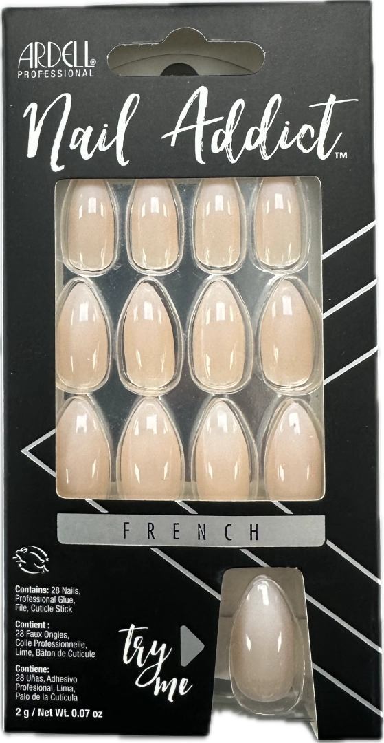 Ardell Nail Addict French Artificial Nail Set French Ombre Fade ...