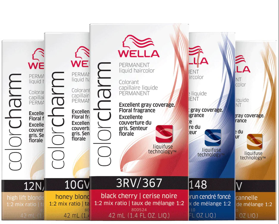 Wella Color Charm Permanent Liquid Haircolor – Danbury Beauty